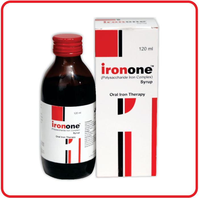 Ironone Syrup – RG Pharmaceutica