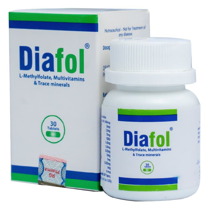 Diafol Tablets – RG Pharmaceutica
